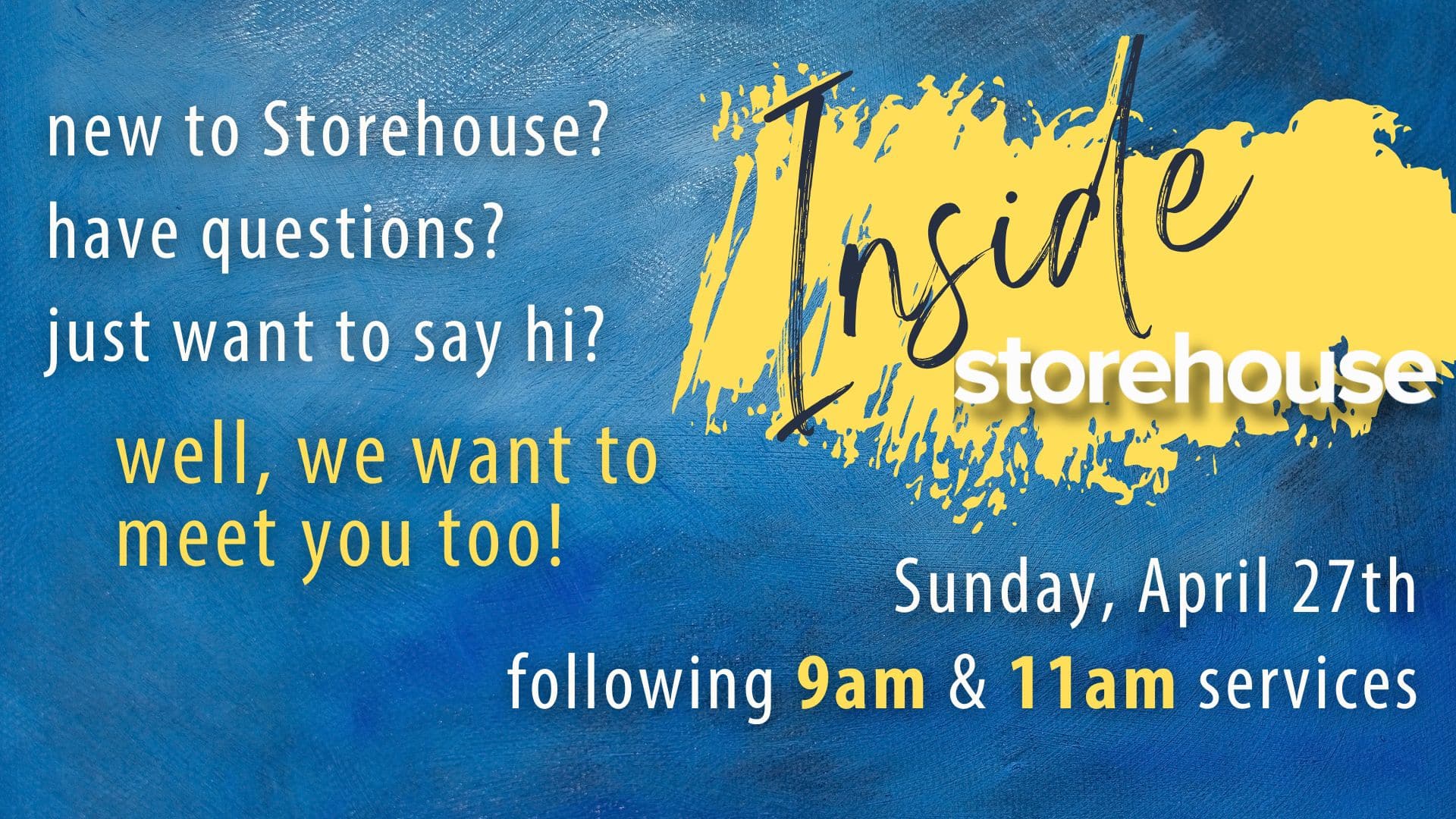 Home - Storehouse Church